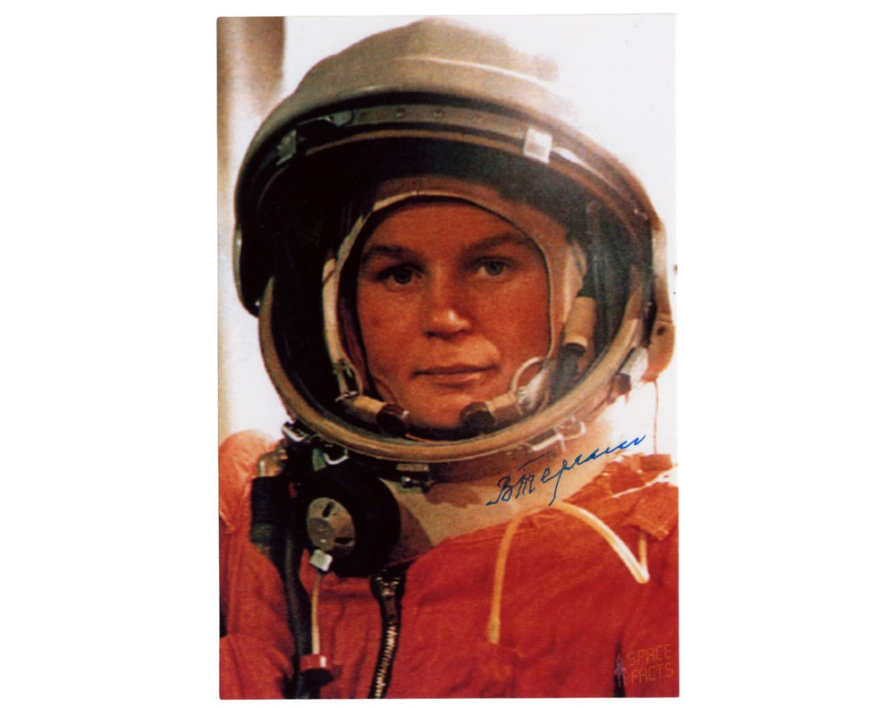 First Lady In Space Valentina Tereshkova Signed Photo Zarelli Authenti ...